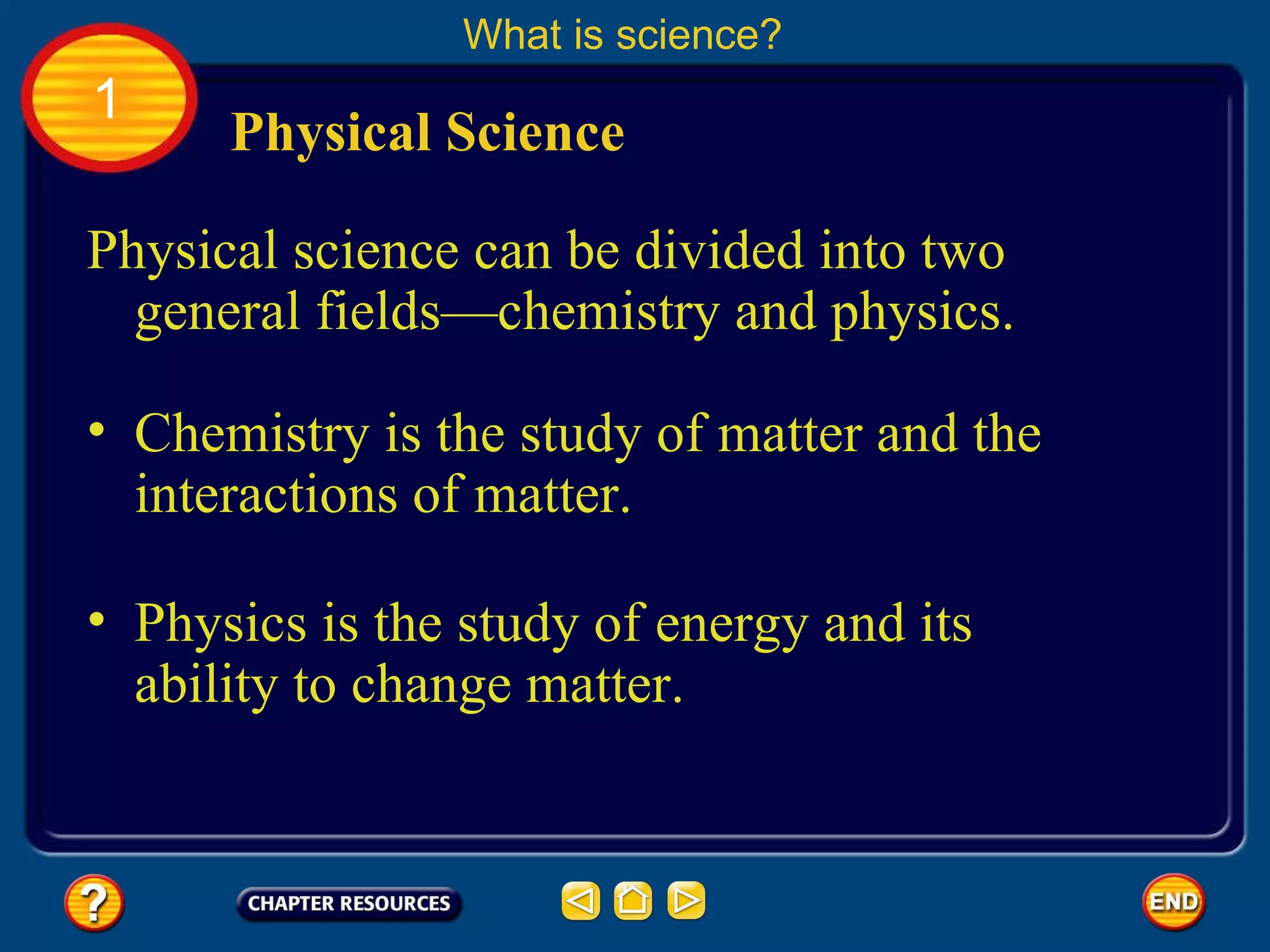 Chapter 1 S1: What is Science | PPT