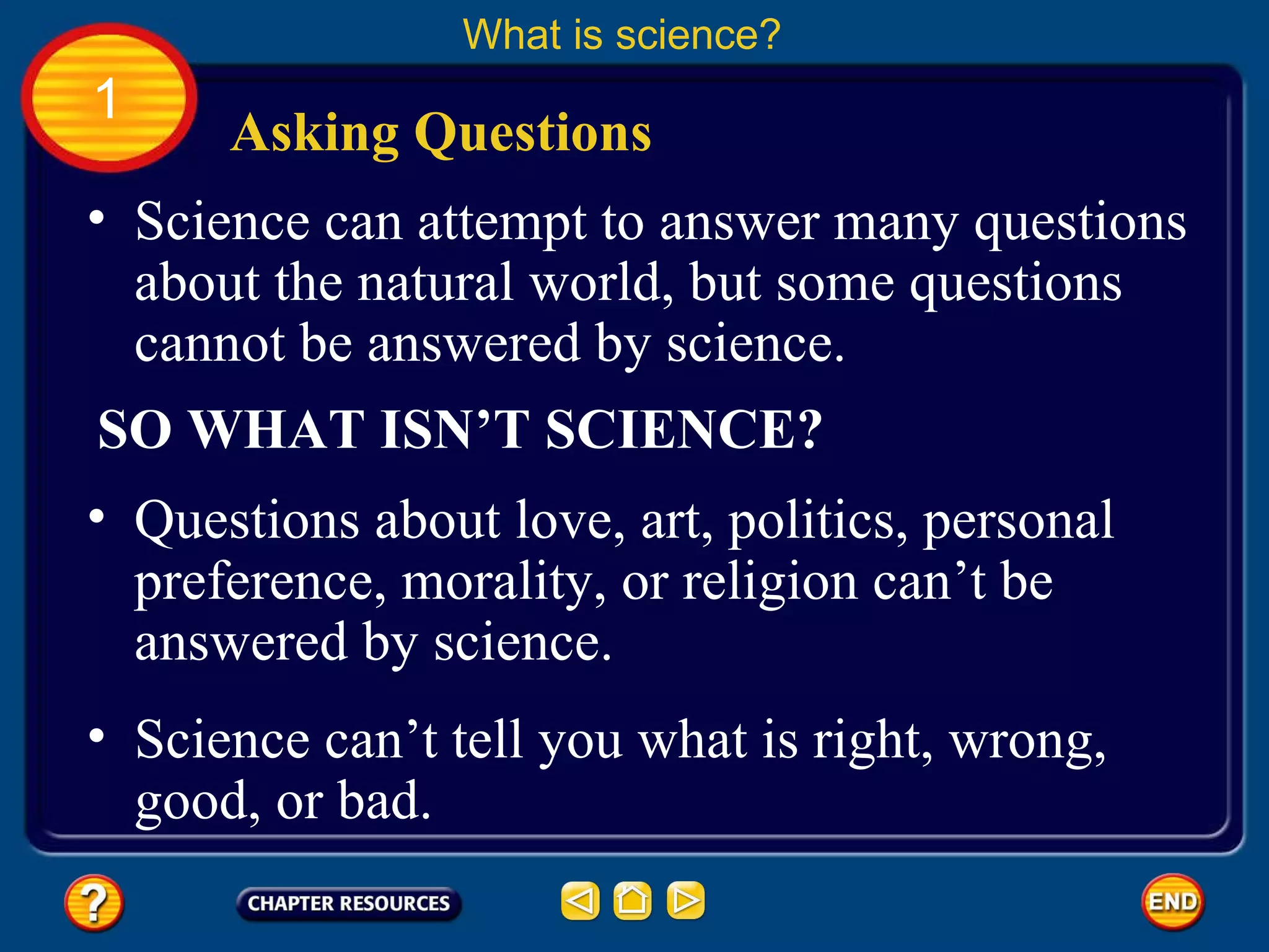 Chapter 1 S1: What is Science | PPT