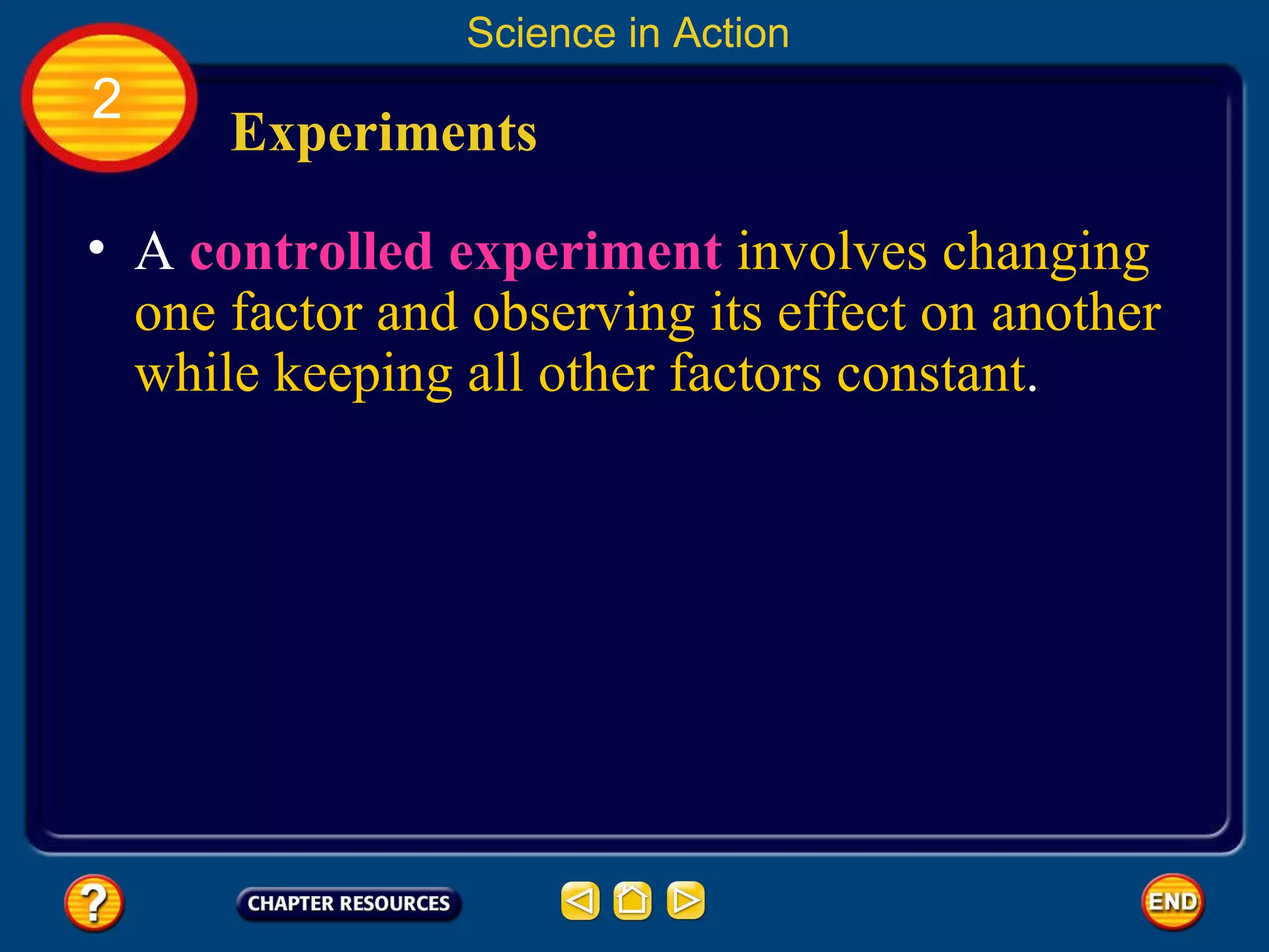 Chapter 1 S2: Science in Action | PPT