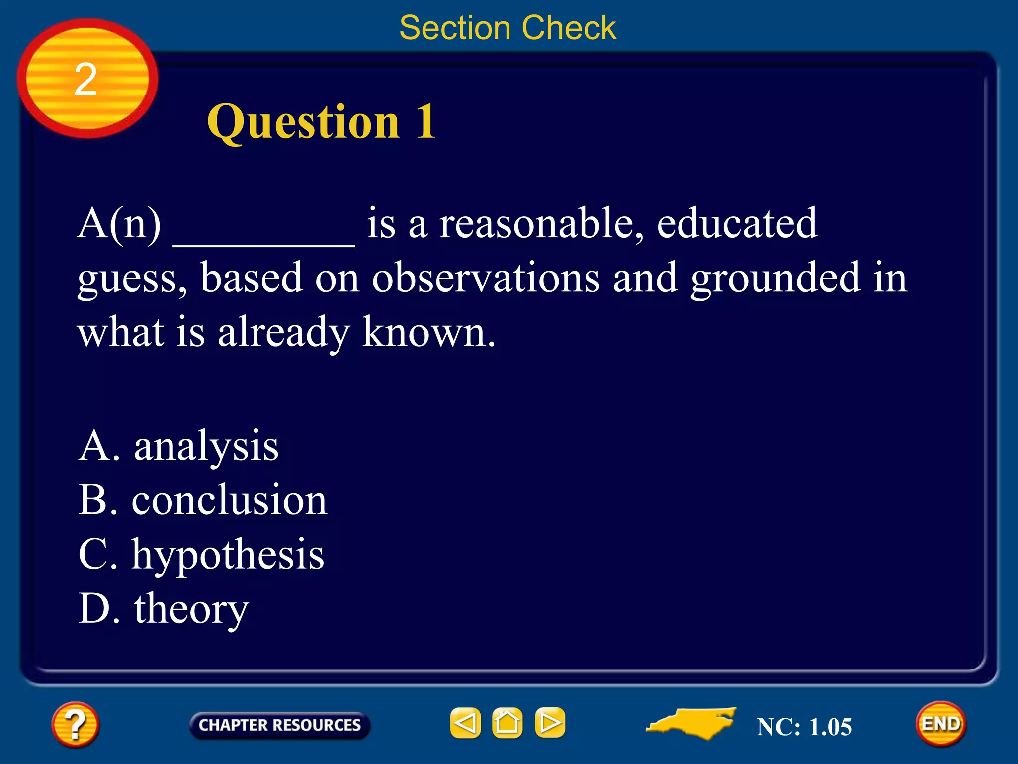 Chapter 1 S2: Science in Action | PPT