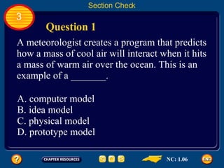 Chapter 1 S3: Modeling | PPT