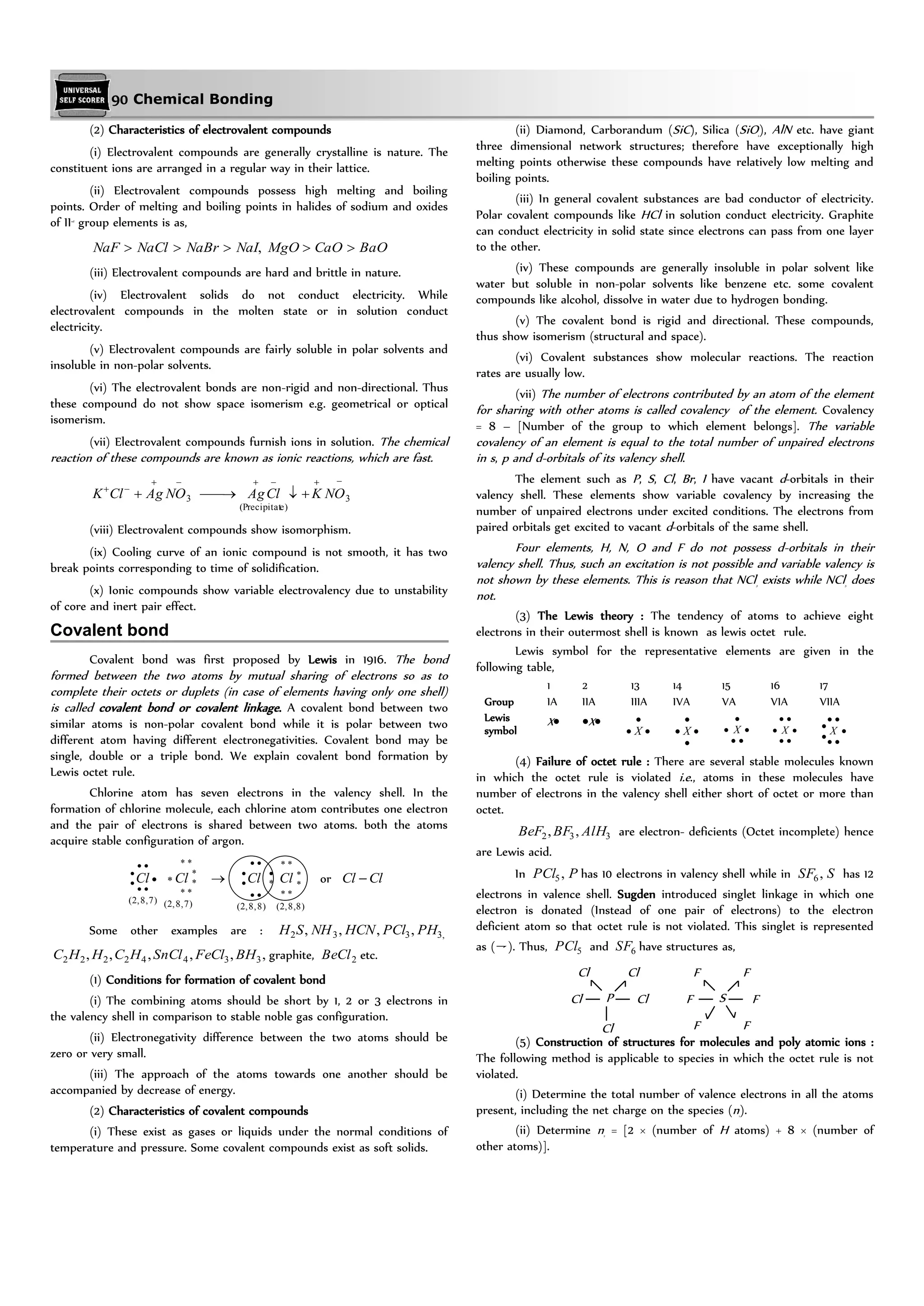 01 chemical bonding-theory-final-e | PDF | Chemistry | Science