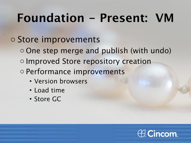 Cincom Smalltalk Roadmap ESUG 2013 | PPT