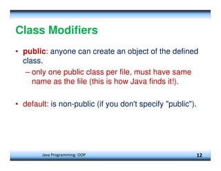 01-class-and-objects java code in the .pdf