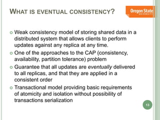 CS519 - Cloud Types for Eventual Consistency | PPTX