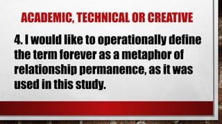 Imaginative Writing VS Forms of Writing in the subject Creative Wtiting ...