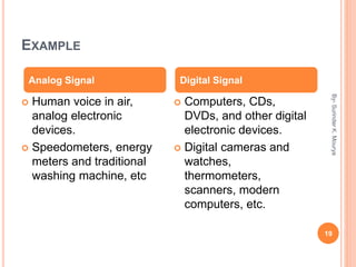 01 data communications; analog & digital signal | PPTX | Computer ...