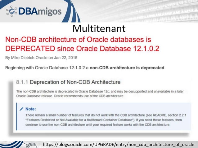 Oracle Database 12c Release 2 - New Features On Oracle Database Exadata Express Cloud Service | PPTX