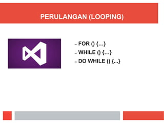 01 ddp - Perulangan (Looping) | PPTX