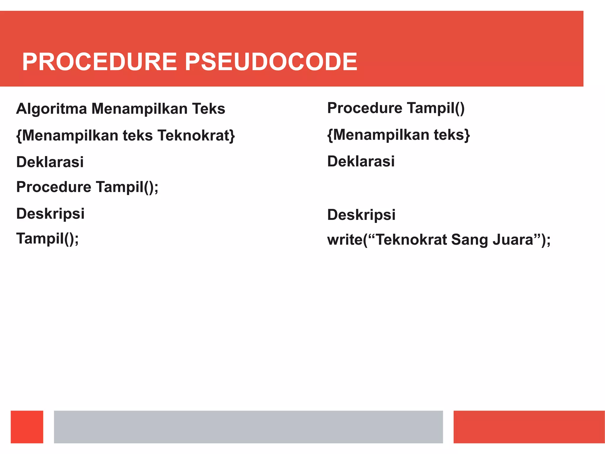 DDP - Pemrograman Modular | PPT | Free Download