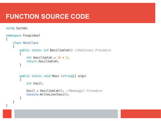 DDP - Pemrograman Modular | PPT