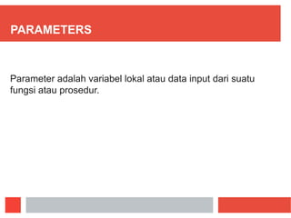 DDP - Pemrograman Modular | PPT
