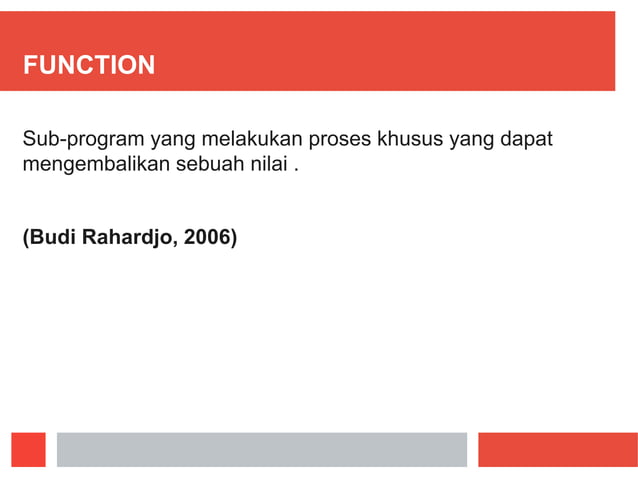 DDP - Pemrograman Modular | PPT | Free Download
