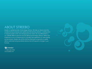 Streebo Design Portfolio | PDF