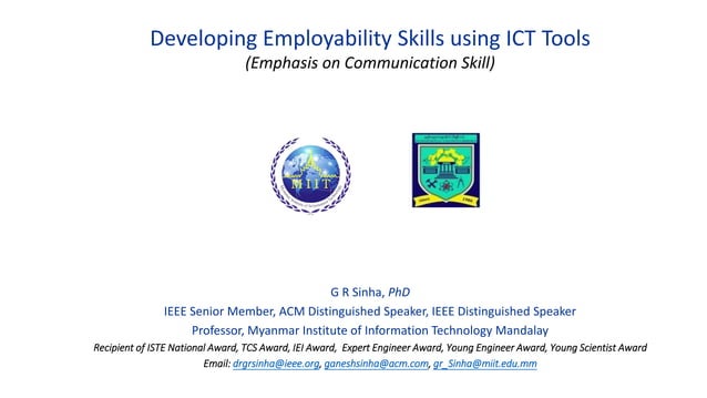 Developing employability skills using ICT tools | PDF | Career Planning ...