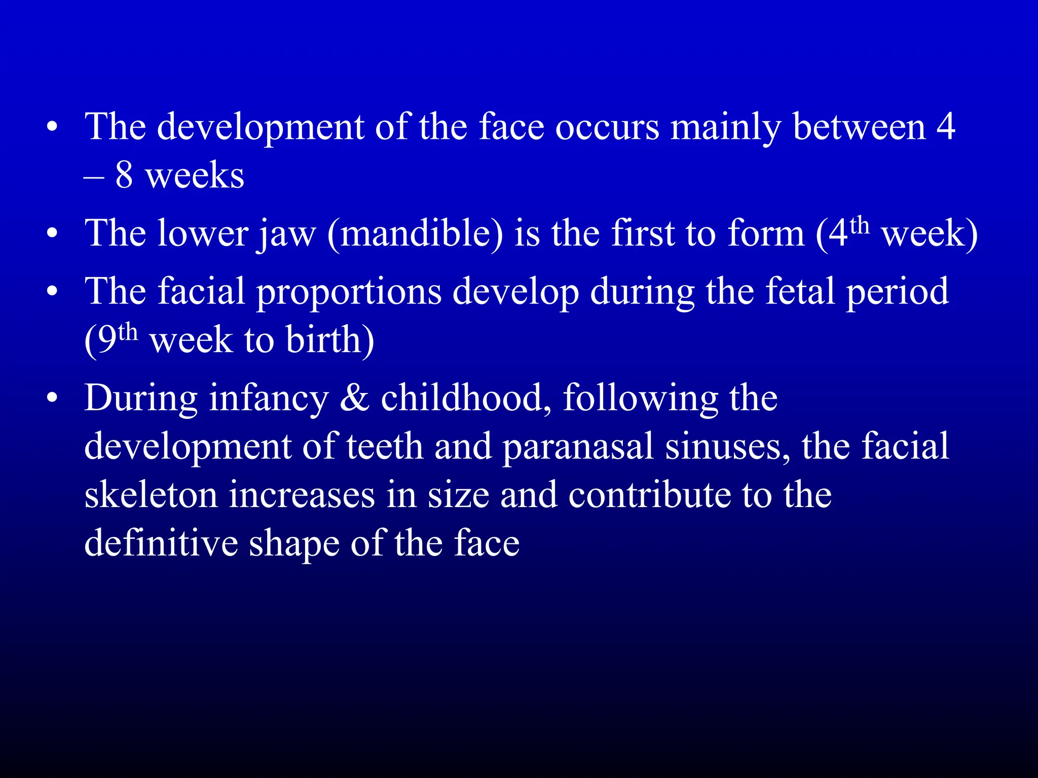 Development of Face, oral cavity and pharyngeal arches .ppt
