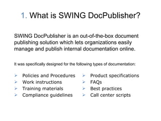 01 Docpublisher At A Glance | PPT | Desktop Publishing | Computer Software and Applications