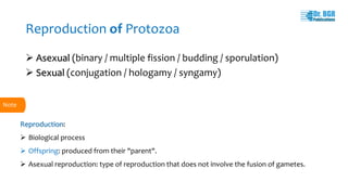 General characteristics of Protozoa | Dr.BGR Publications | PPTX