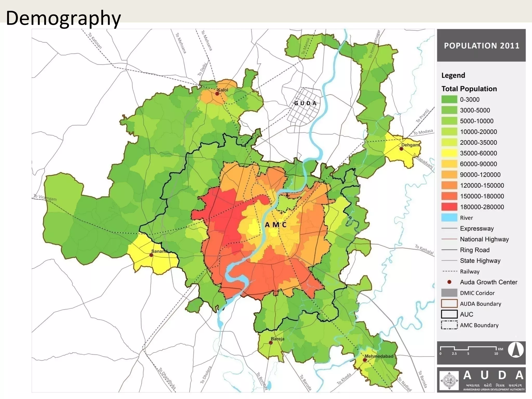 Draft Development Plan 2021 (Review) AUDA - D Thara, IAS | PPT