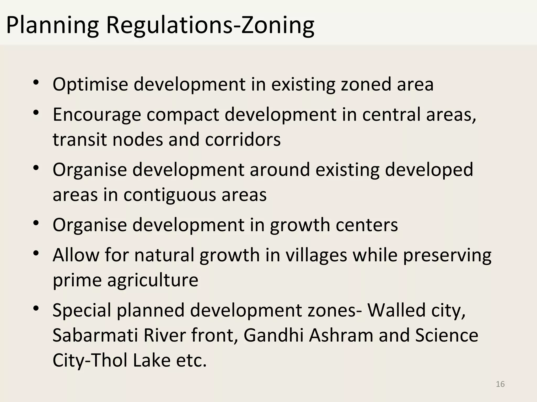 Draft Development Plan 2021 (Review) AUDA - D Thara, IAS | PPT