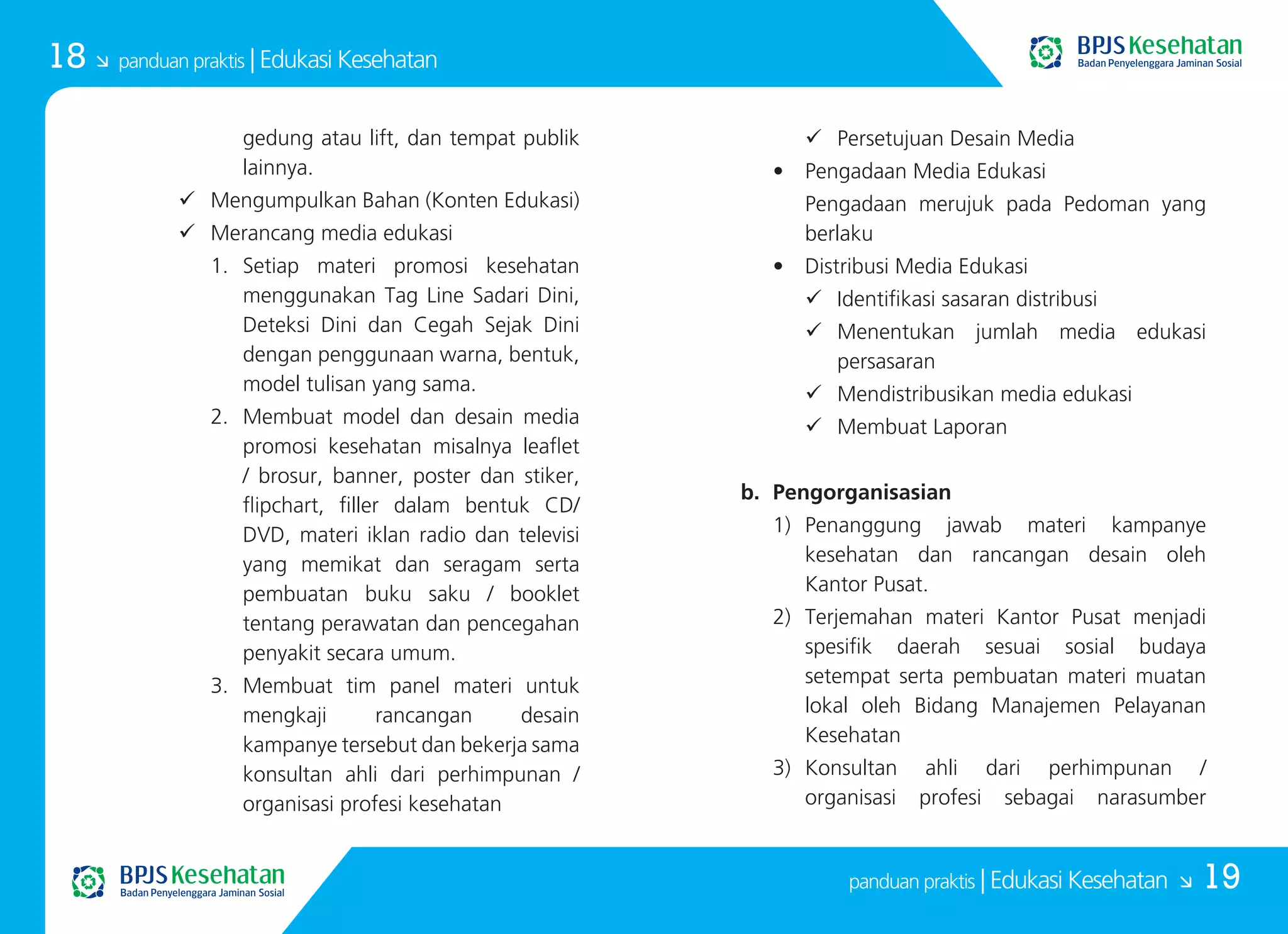 Buku Panduan Praktis BPJS Kesehatan - Edukasi Kesehatan | PDF