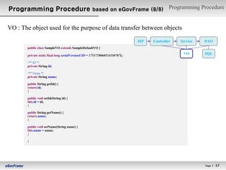 01.egovFrame Training Book II | PPT