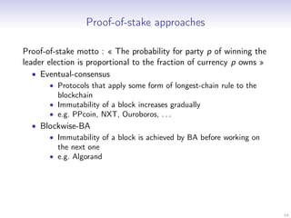 Can we safely adapt the construction of permissionless blockchain to ...