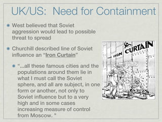 End of WWII - Path of the Cold War | KEY