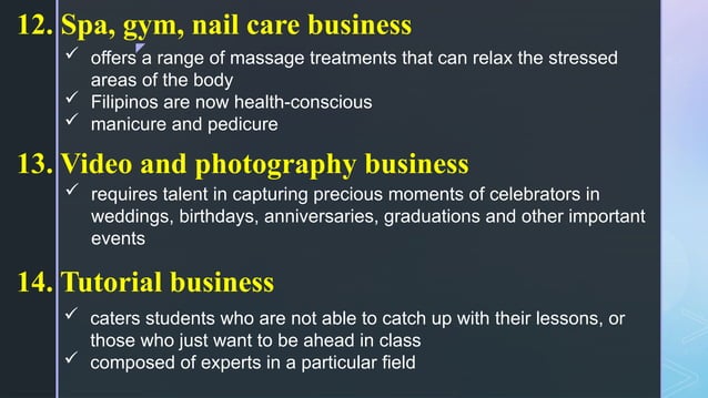 01-ENTREP-MELC-WEEK-1 Grade 12 entrepreneurship | PPTX | Startups ...