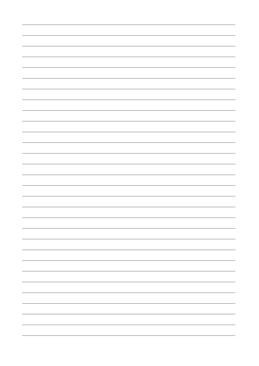 Plantilla Para Escribir Plantillas De Pautas Para Escritura En Word