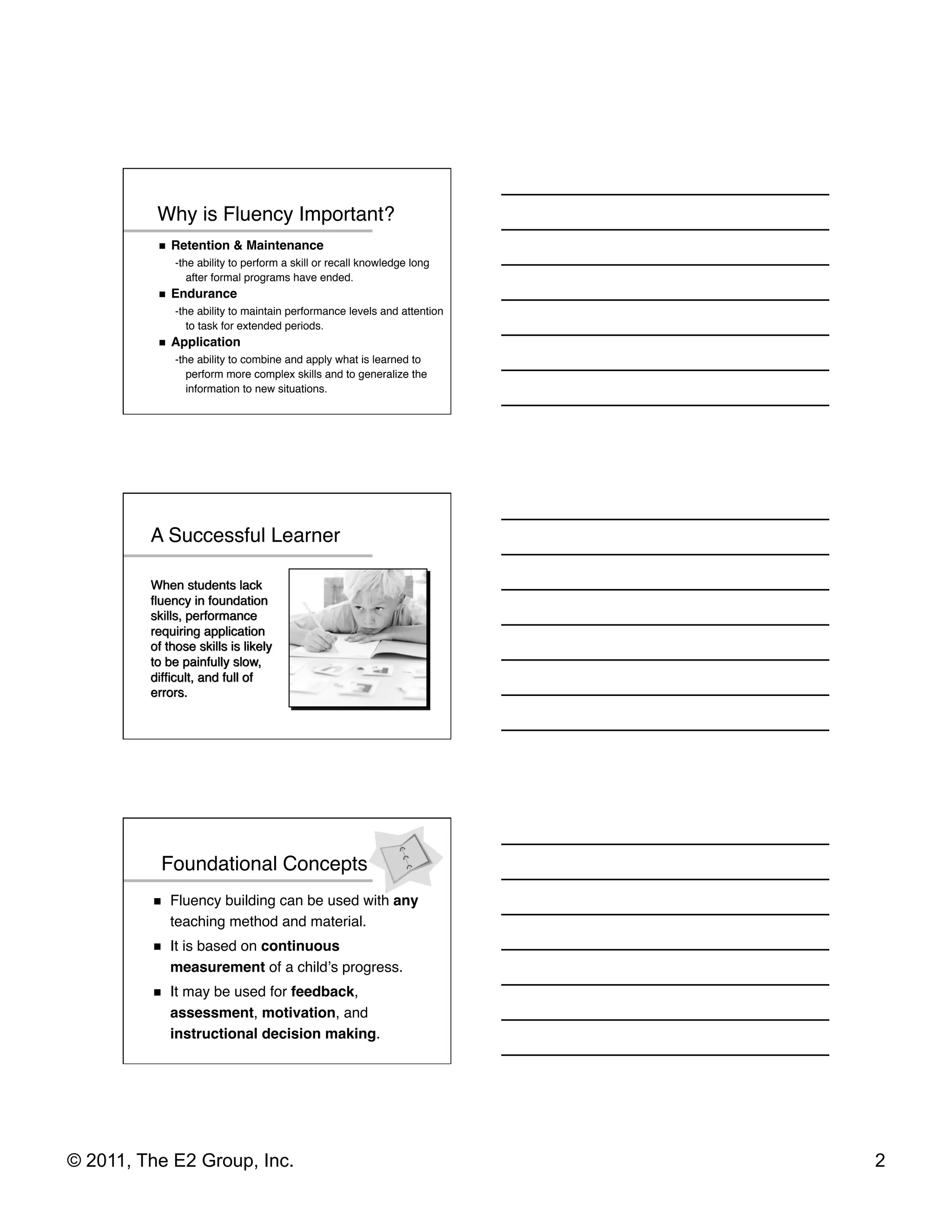 01 fluency handout | PDF