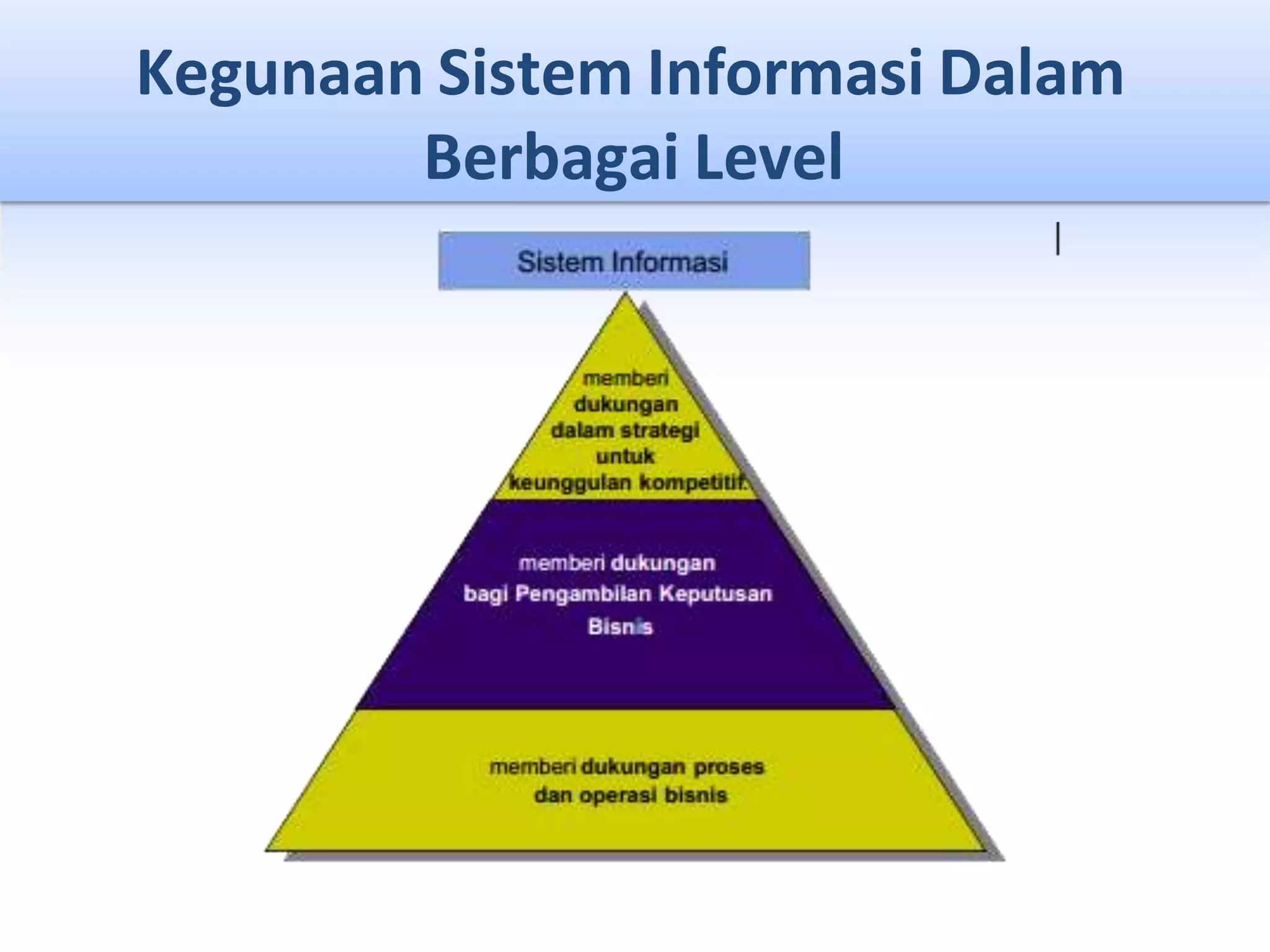 Gambaran Umum Sistem Informasi | PPTX