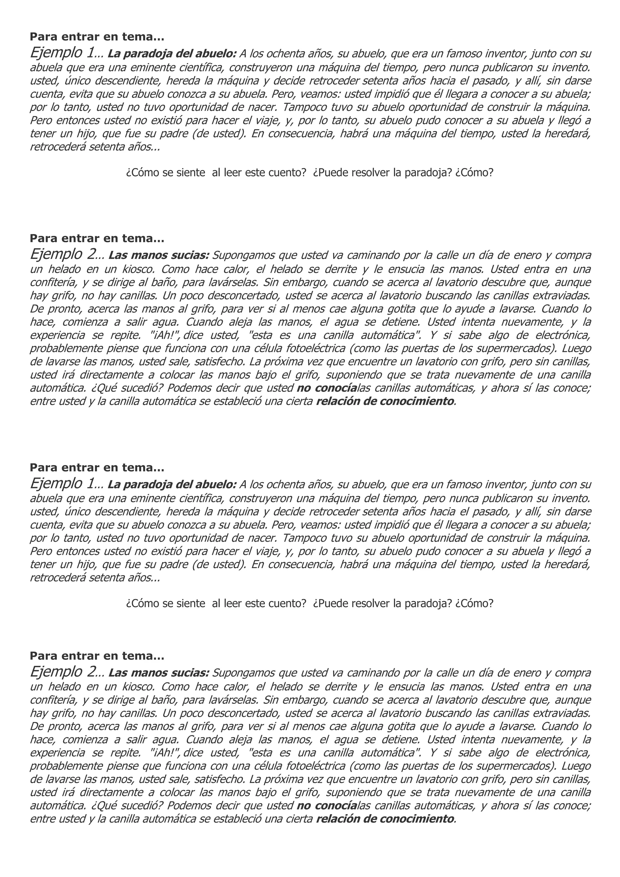 01 Gnoseologia para entrar en tema | PDF