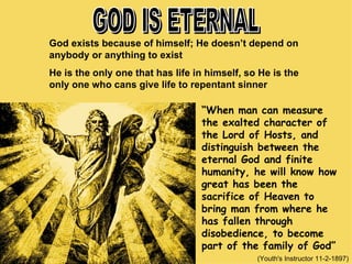 01 God Nature SEF Eng | PPT | Christianity | Religion & Spirituality