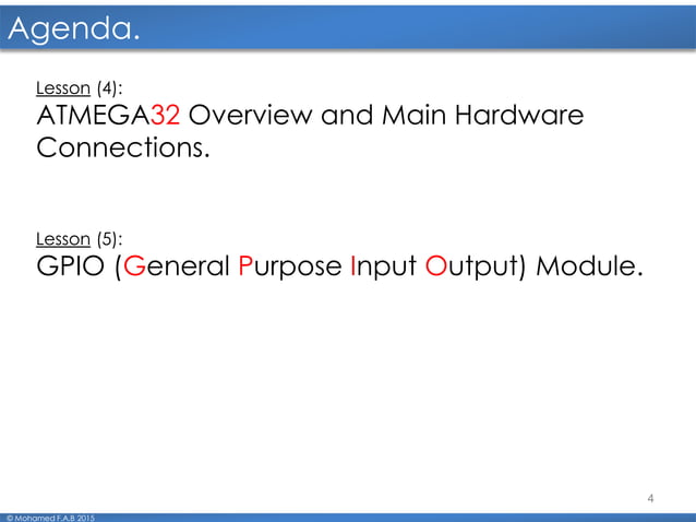 01 GPIO||General Purpose Input Output.2016