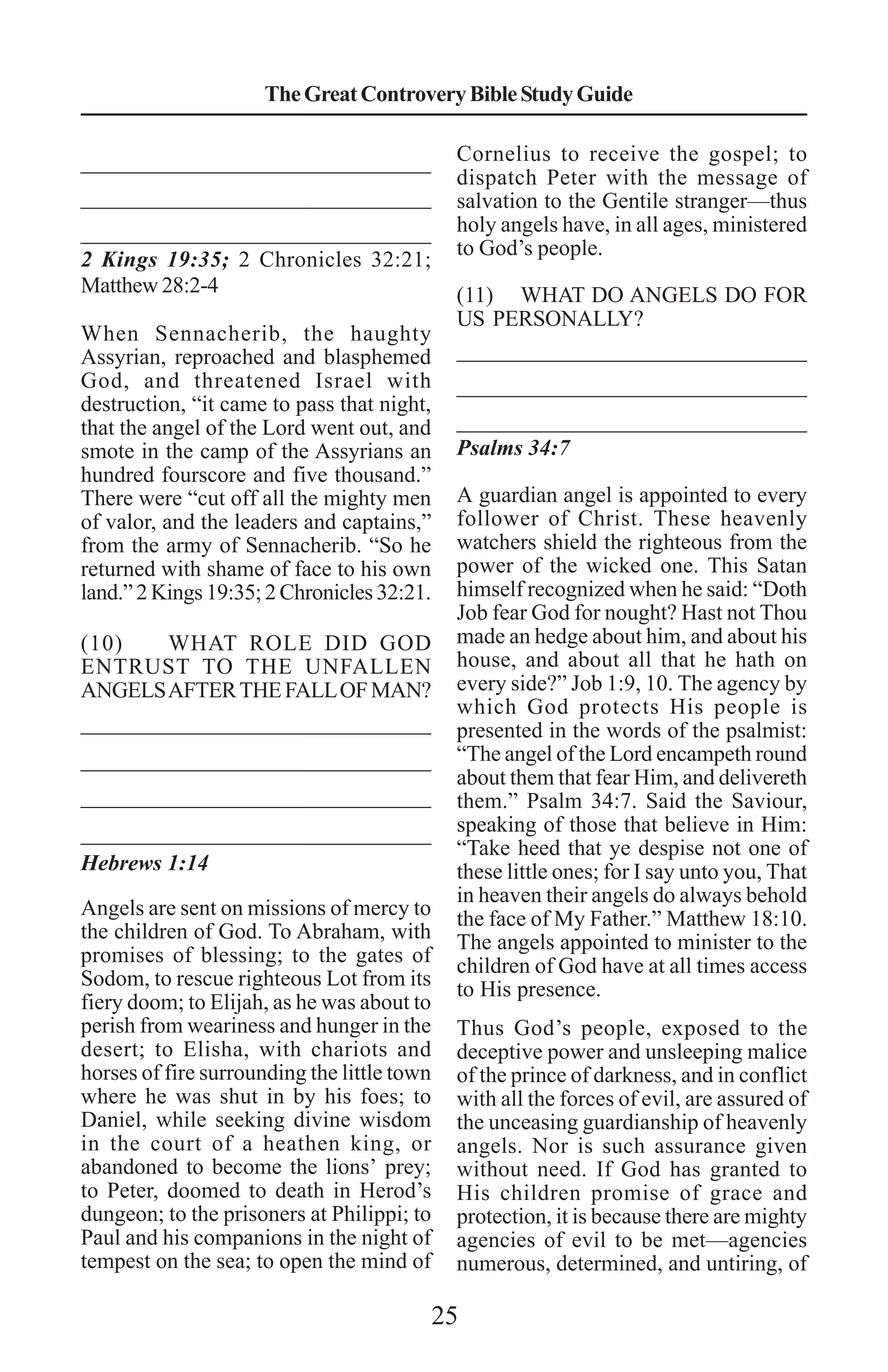 01 great controversy bible study guide.pdf | Christianity | Religion ...