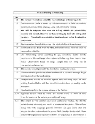 01 handwriting & personality | PDF