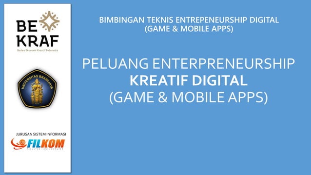 01 - Peluang Entrepreneurship Kreatif Digital (Herman Tolle) | PDF ...