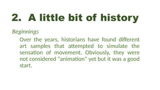 01-history of Animation lesson 1 powerpoint presentation | PPTX