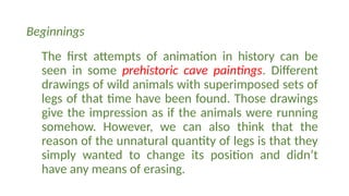 01-history of Animation lesson 1 powerpoint presentation | PPTX