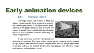 01-history of Animation lesson 1 powerpoint presentation | PPTX