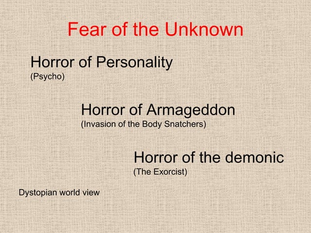 01. horror intro | PPTX