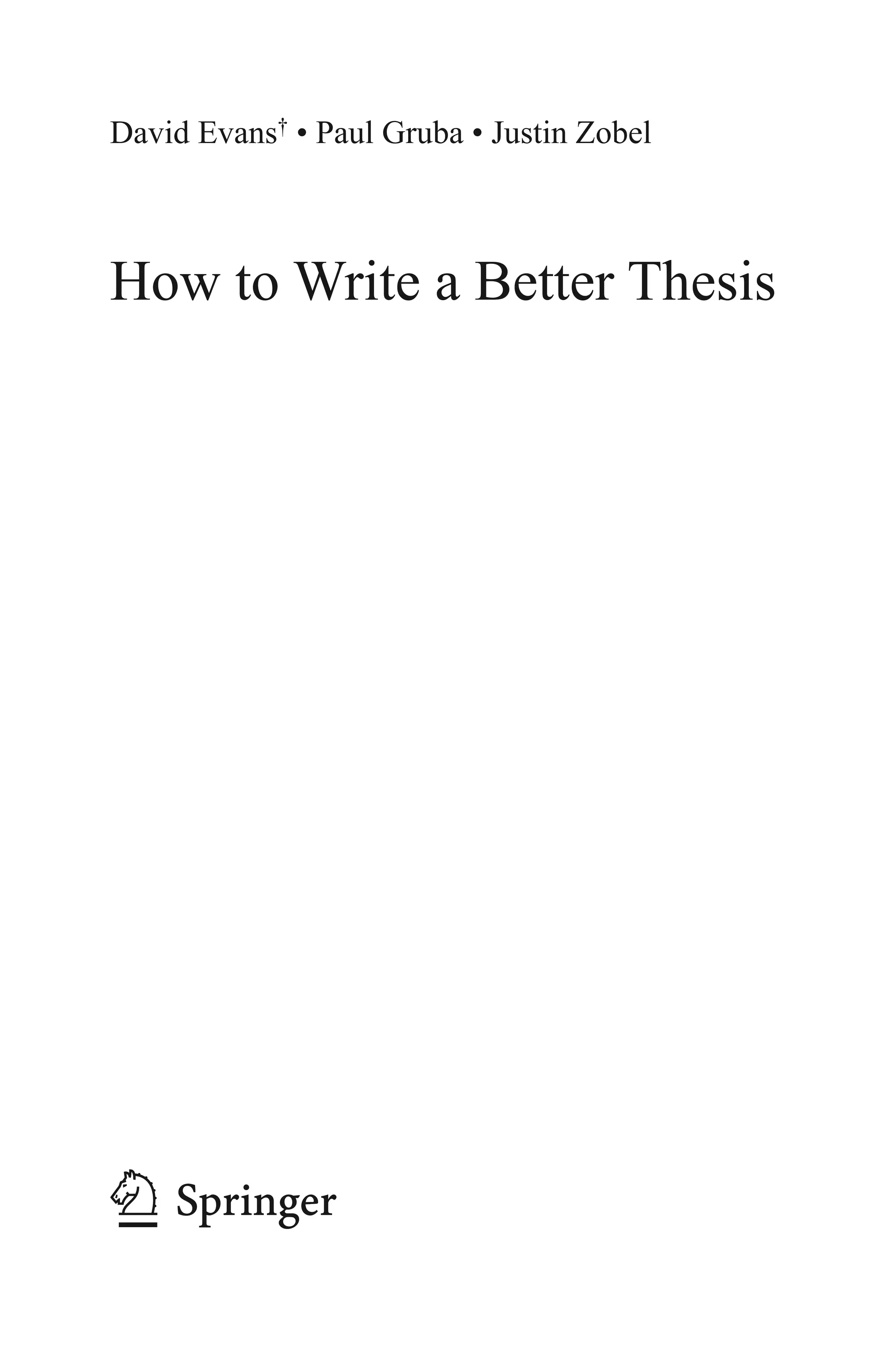 01 how-to-write-a-better-thesis-springer-international-publishing-2014 ...