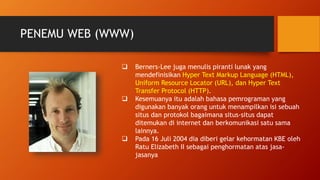 01 Pengenalan Web & Jenis Profesi Di bidang Web | PPT