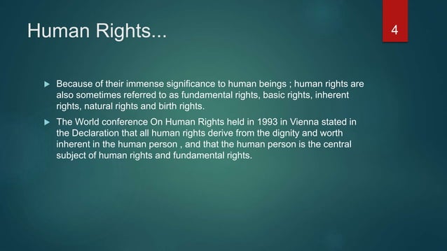 Human Rights | PPTX