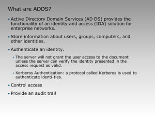 active-directory-domain-services | PPT