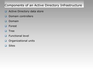 active-directory-domain-services | PPT