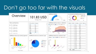 Improve the visual appeal of your Power BI reports - Tips and Best ...
