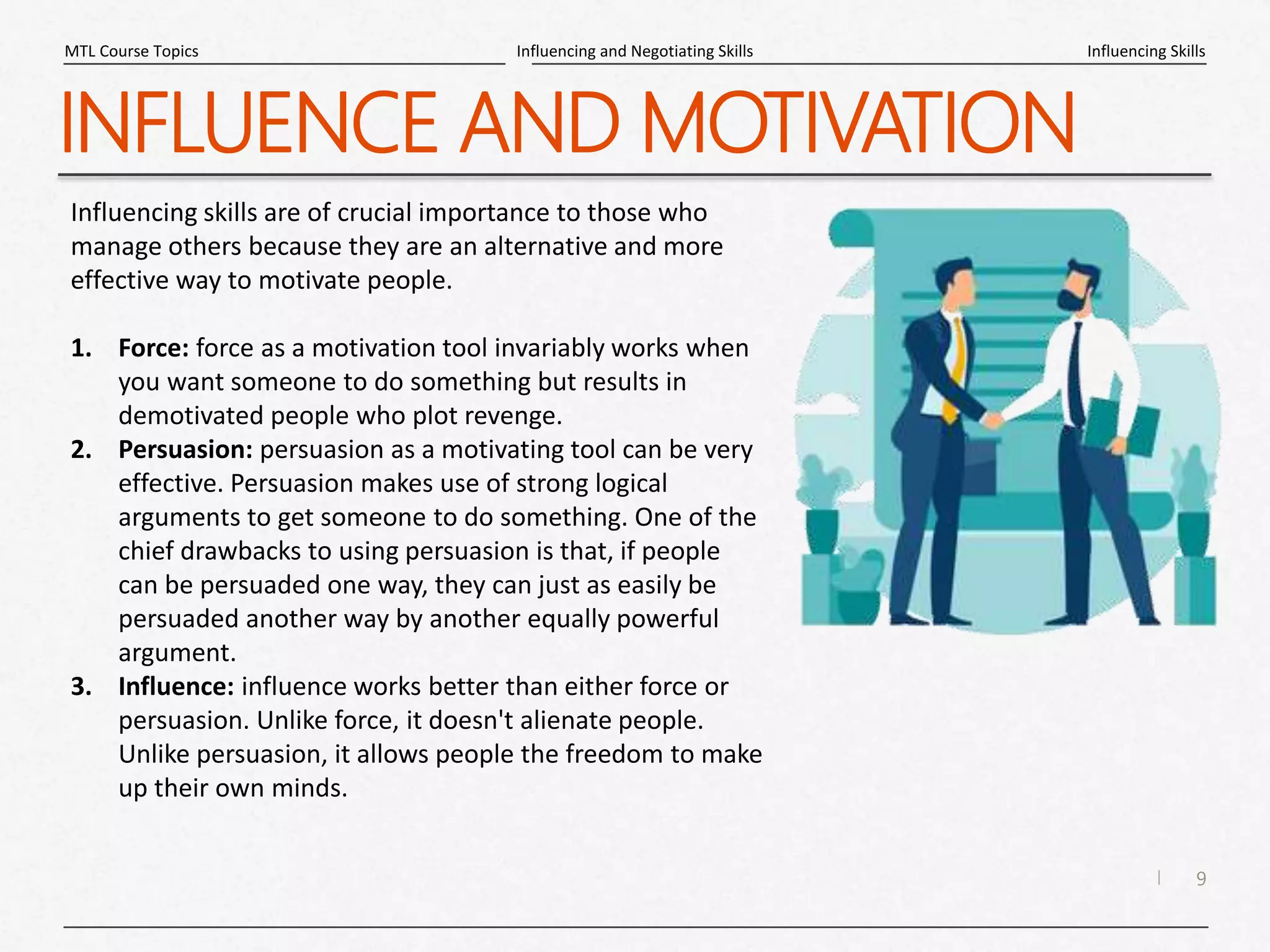 Influencing Skills | PPTX