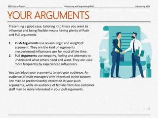 Influencing Skills | PPTX